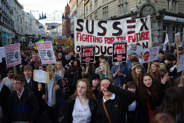 Student protests against cuts and fees photo gallery, November 24 2010 ...